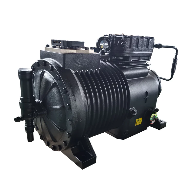 Factory Price 5hp 8hp 10hp Semihermetic Reciprocating Compressors Cold ...