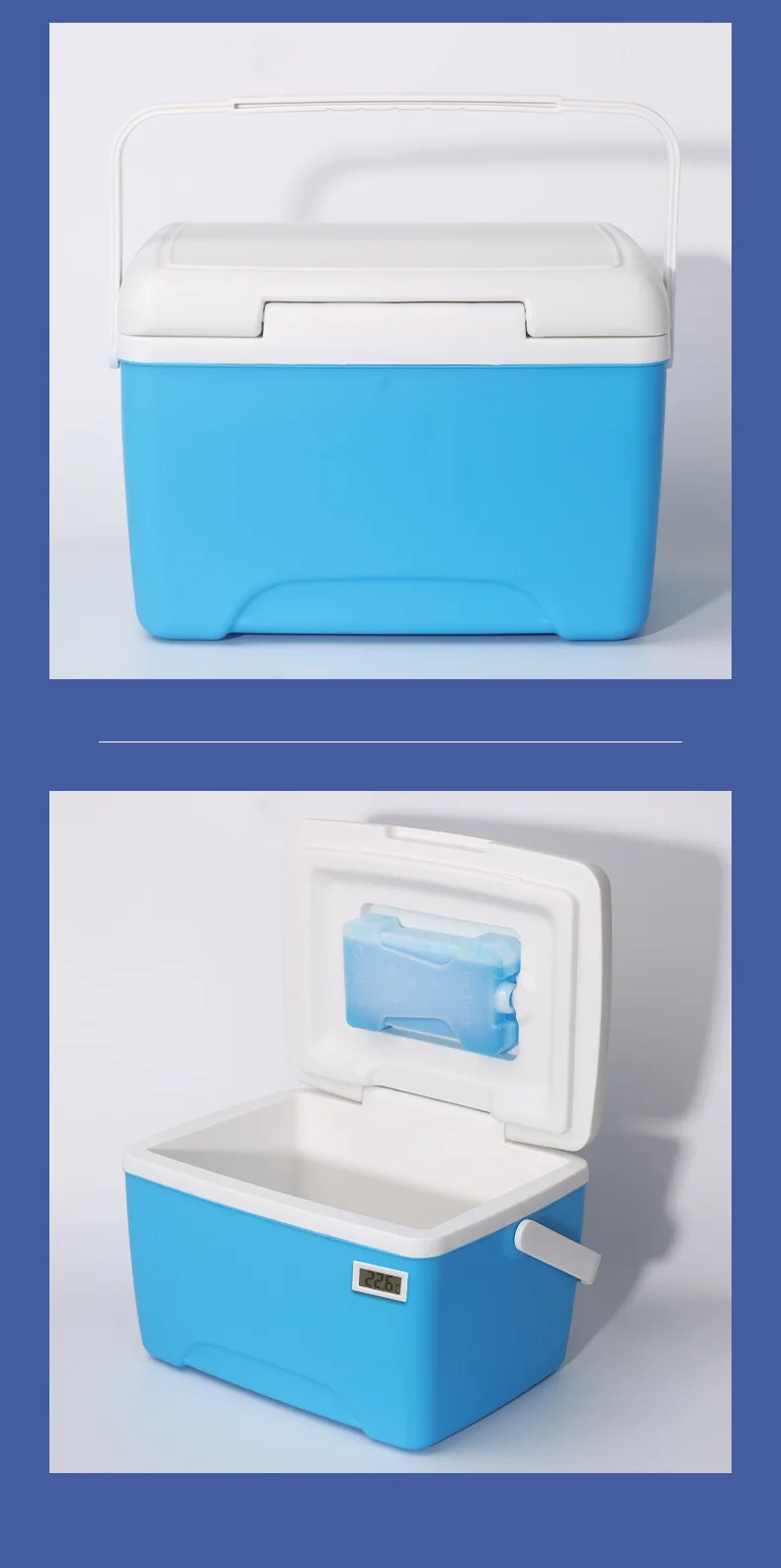 Frozen Storage Control Temperature Cooler Boxes Ice Cream Delivery Box ...