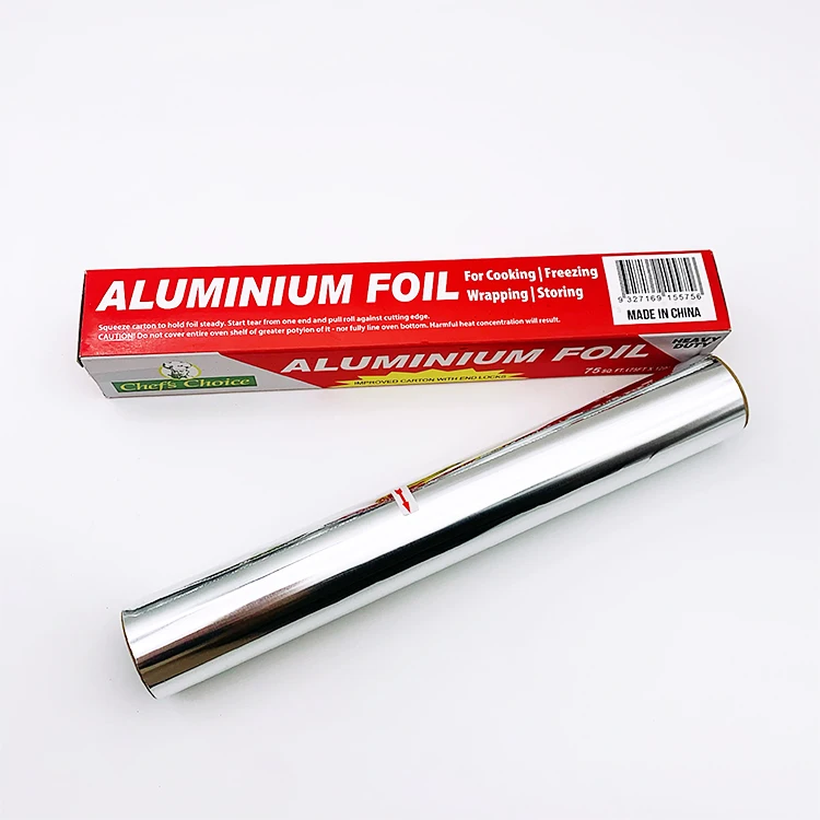 Custom Economy Pack Oil Proof Microwavable Tinfoil Foil Food Packaging ...