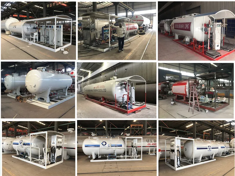 20m3 LPG Tank Filling Station - Efficient & Reliable Gas Plant