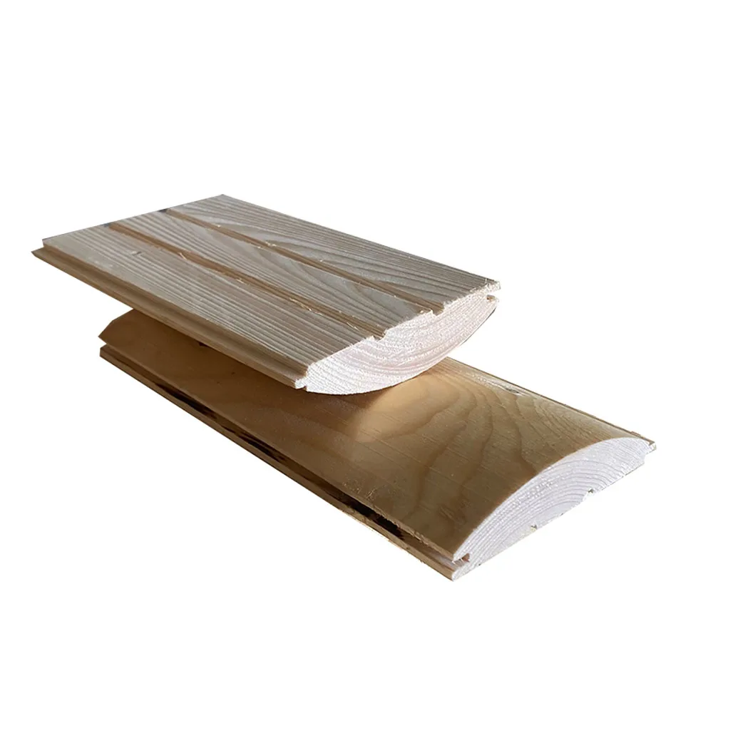 Wooden Panel Slat Wholesale "d" Log Siding Panels Exterior Wall - Buy ...