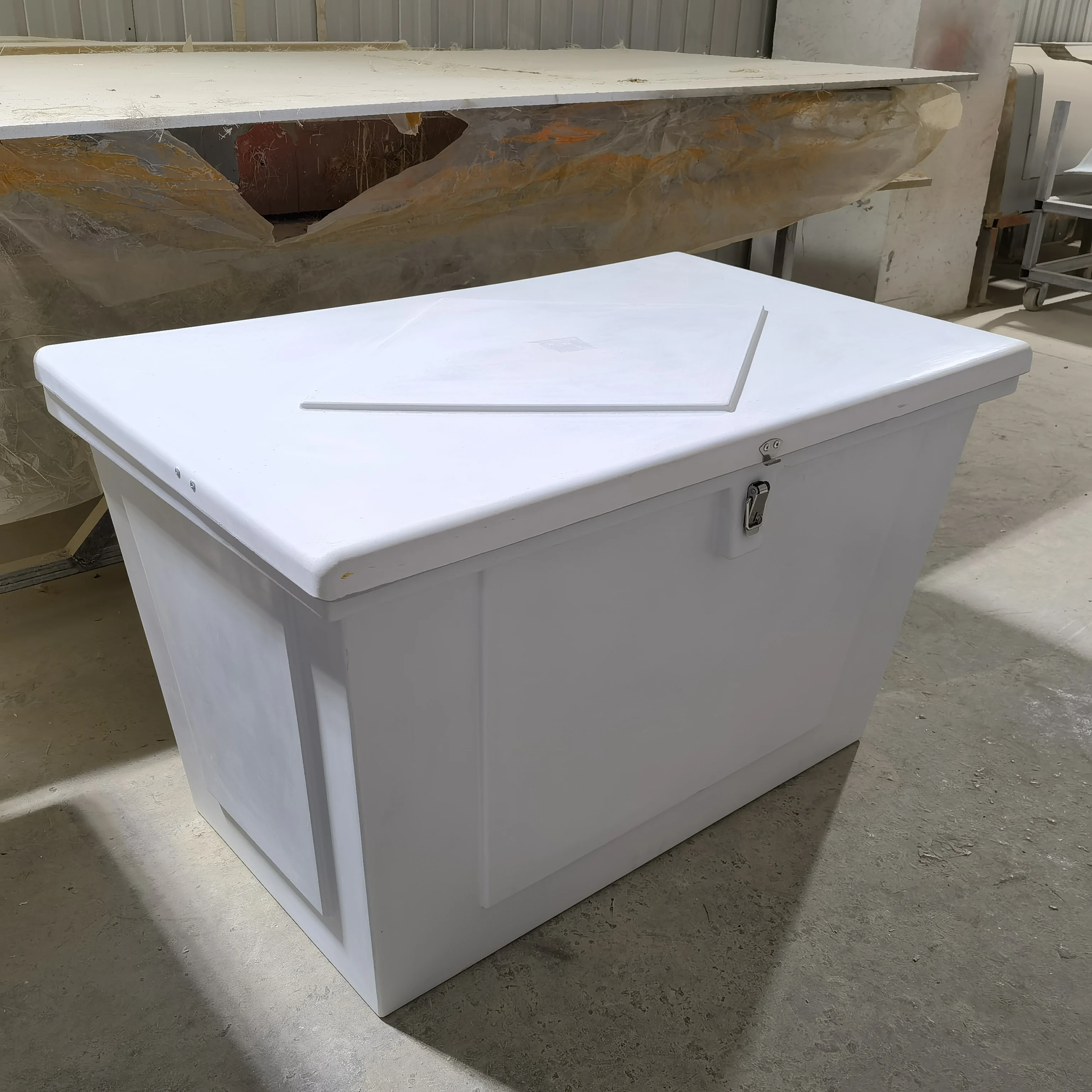 Insulation Chemical Resistant Frp Grp Fiberglass Storage Dock Box for ...