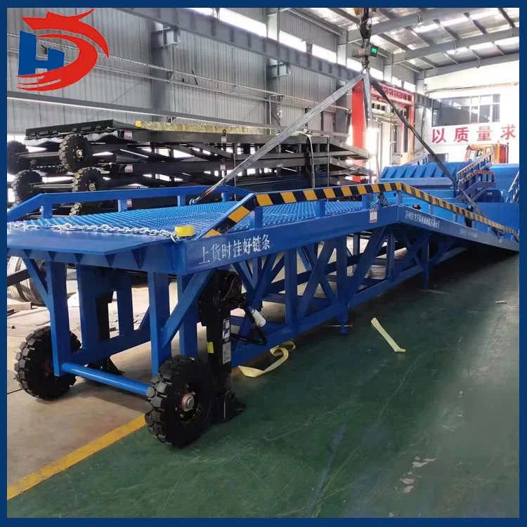 Docking Bridge,Storage,Forklift,Slope Lifting Platform,Logistics Container Loading And Unloading ...
