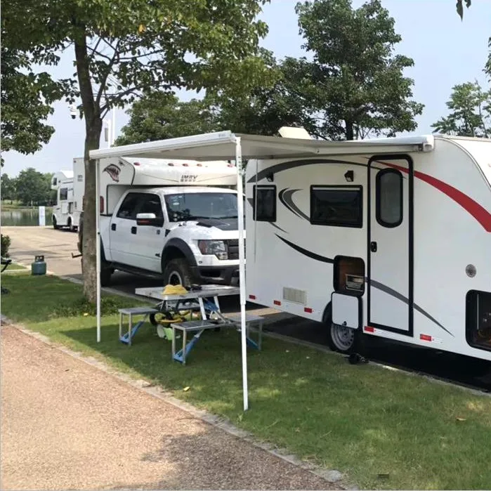 Alibaba.com: Caravan Awning Car Roof Tent Camping Outdoor RV Awning Sun ...