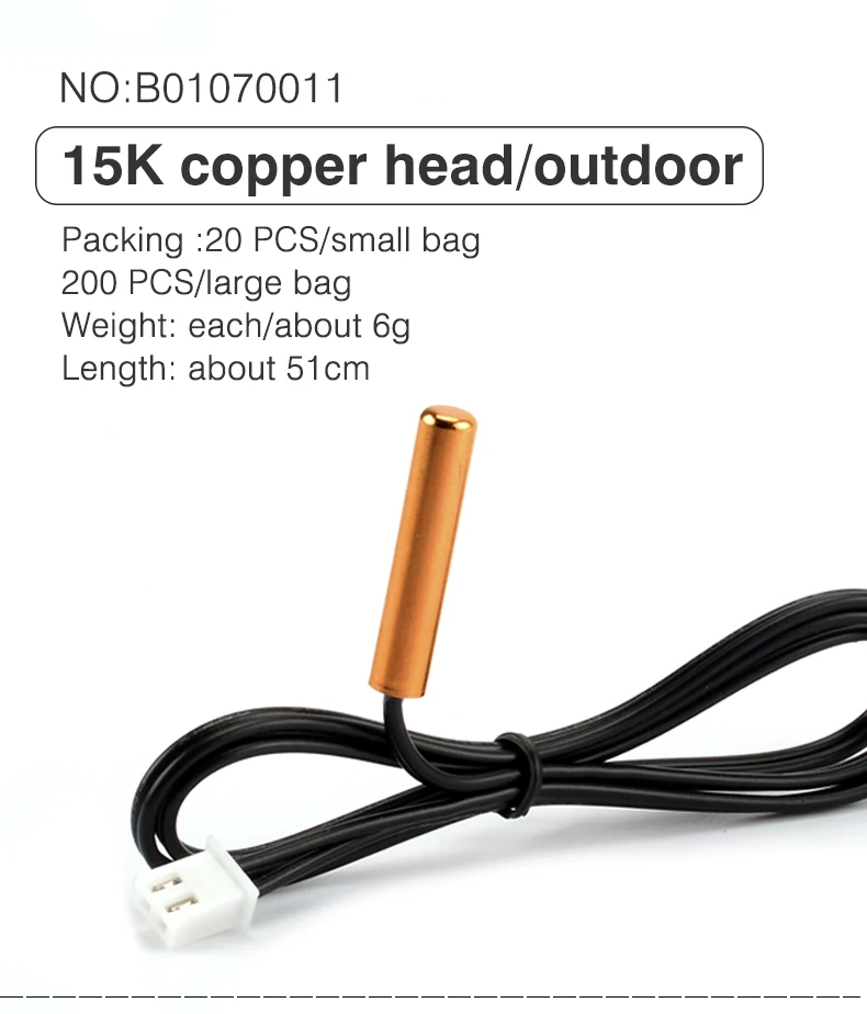 Sunchonglic Air Condition Sensors Outdoor 20K Copper Head Air ...