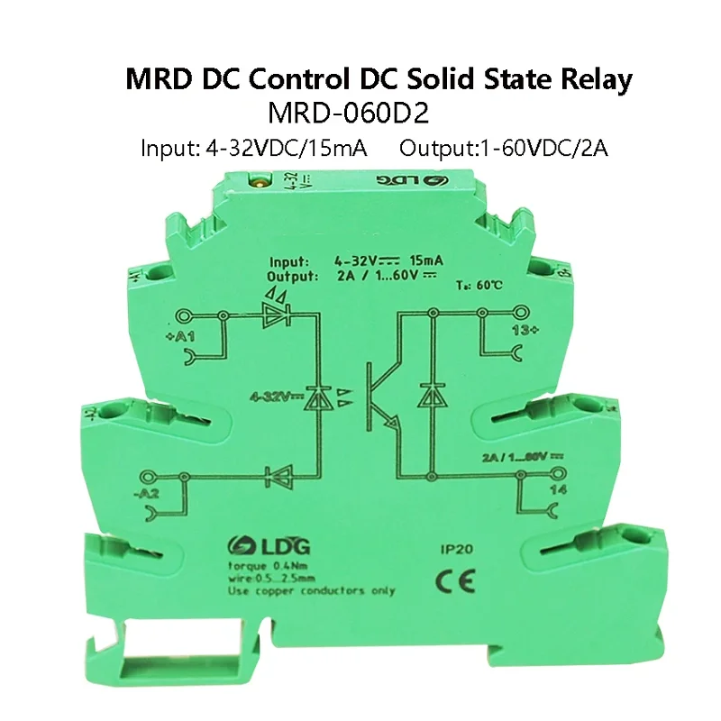 MRD-060D2 Solid State Relay Module - 2A DC Control