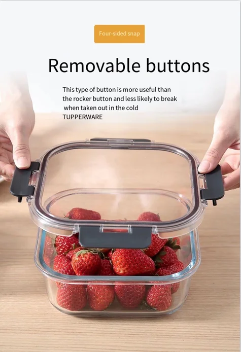 Finedine 24-Piece Glass Food Storage Containers Set