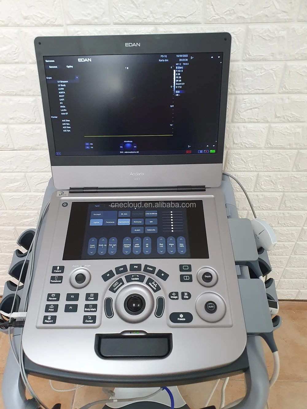 Ecografo Ultrasonido Ultrasound Machine Edan U50 U60 Dus 60 Dus60 Acclarix Ax3 Ax4 Ax7 Ax8 Vet ...