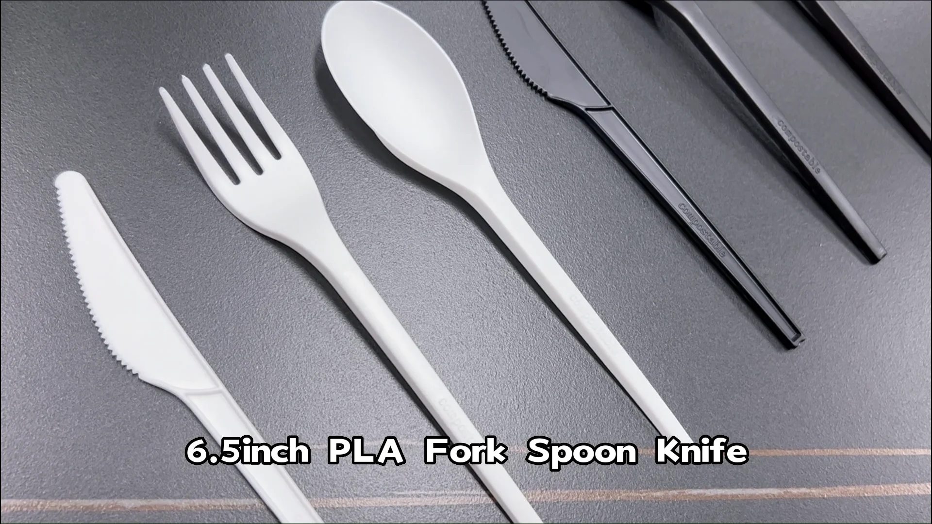 Cpla Factory Mealtime Dinner Cpla Biodegradable Forks Spoons Knives ...