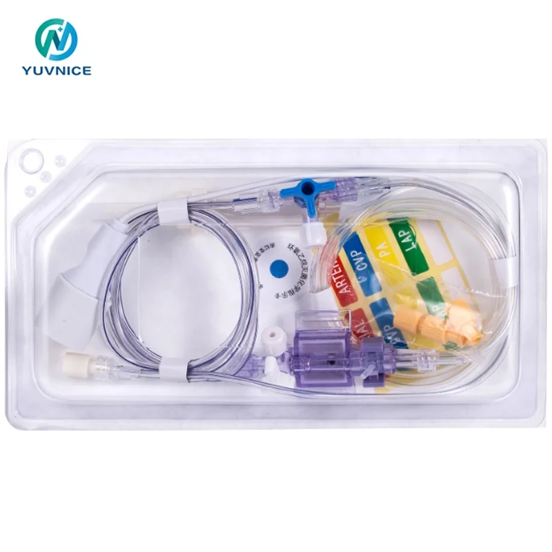 Medical Edward Disposable Invasive Blood Pressure Single/double Channel ...