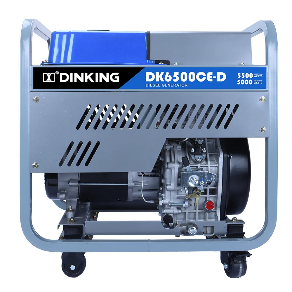 Dinking Dk6500ce-d Diesel Open Type 5kva 6kw 7kw Diesel Turbine ...