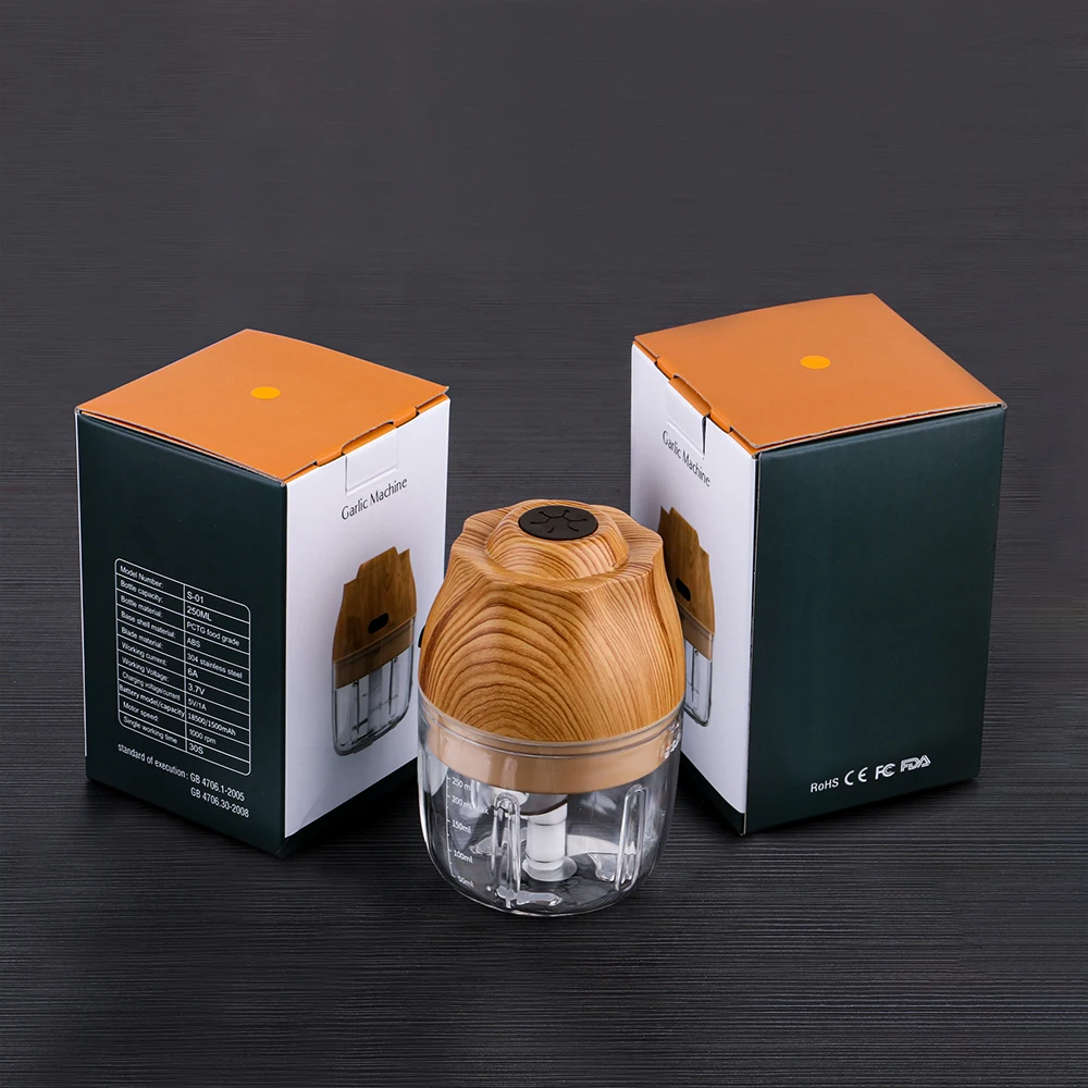 Multifunctional 250ml Usb Mini Electric Onion Garlic Vegetable Meat ...