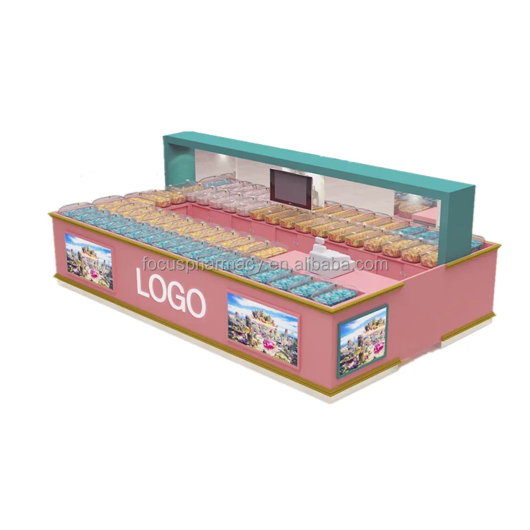 Modern Candy Kiosk for Retail Display in Luxury Shopping Malls ...