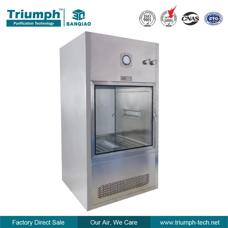 Cleanroom Equipment Laminar Air Flow Pass Through Box Area Cleanroom ...