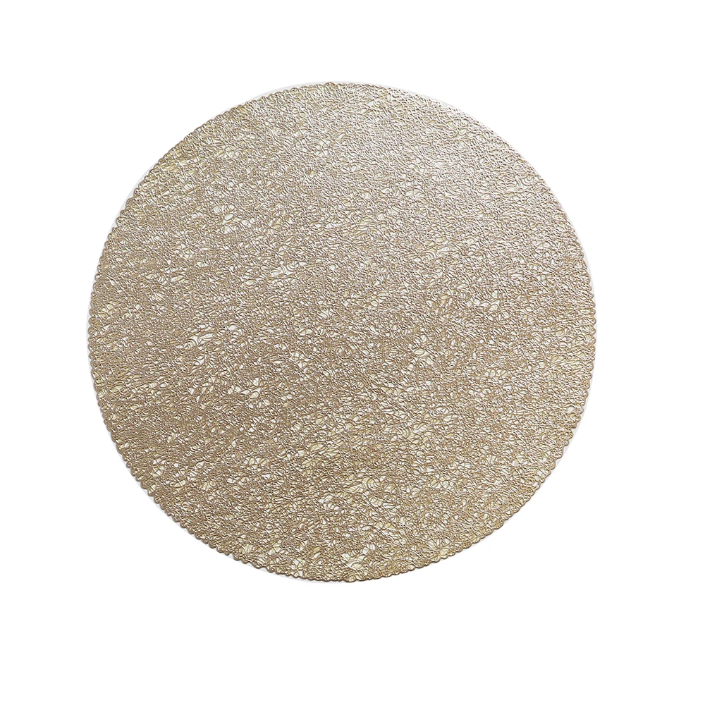 European Style Round 15" Heat Resistant Anti Slip Place Mat Home ...