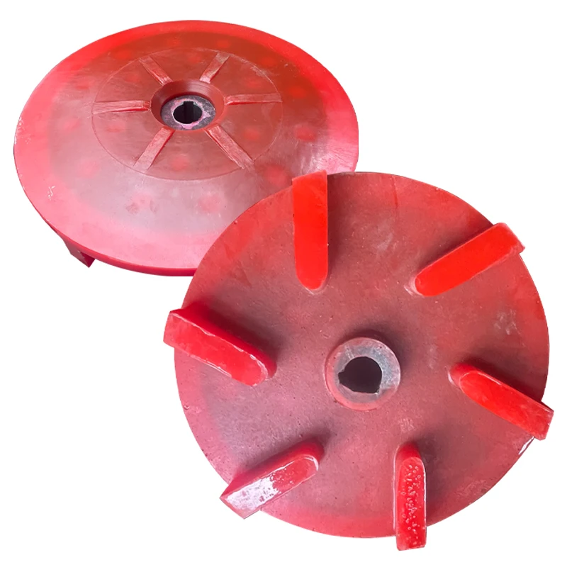 Rubber Polyurethane Impeller Cover Plate For Flotation Machine Rotor ...