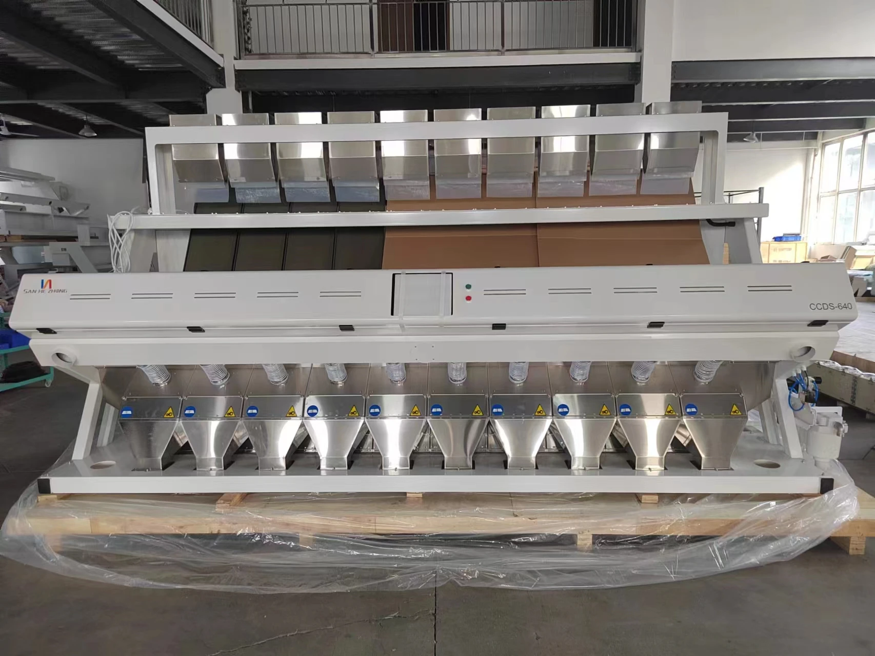 San He Zhong Intelligent Ccd Color Sorter,Grain Color Sorting Machine 8 ...