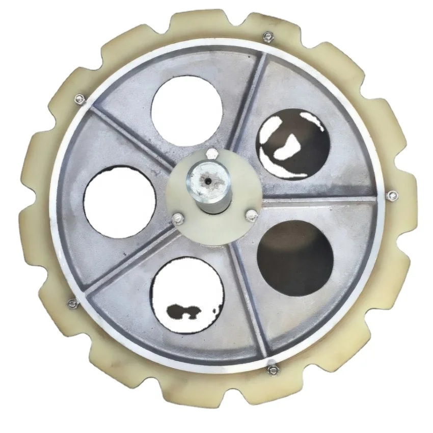 High-performance Cast Aluminum Nylon Wheel for Poultry Processing Line