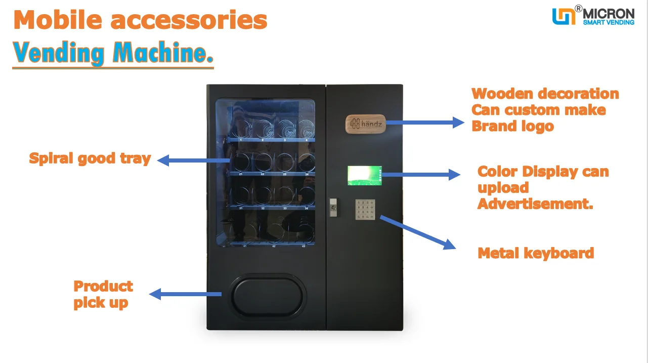 Micron Commercial Table Snack Vending Machine - Small & Efficient