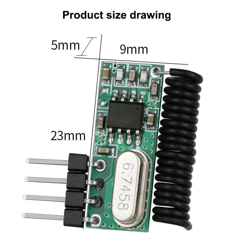 315mhz 433mhz Rf Transmitter Module For Arduino/arm/mcu Wl Wireless ... 315mhz 433mhz Rf Transmitter Module For Arduino/arm/mcu Wl Wireless ...