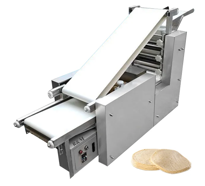 Automatic Stainless Steel Flatbread Jowar Naan Chapati Roti Prata Dough ...