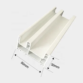 Manufactures Upvc Profile 80mm Pvc Profil Windows And Door Frame ...