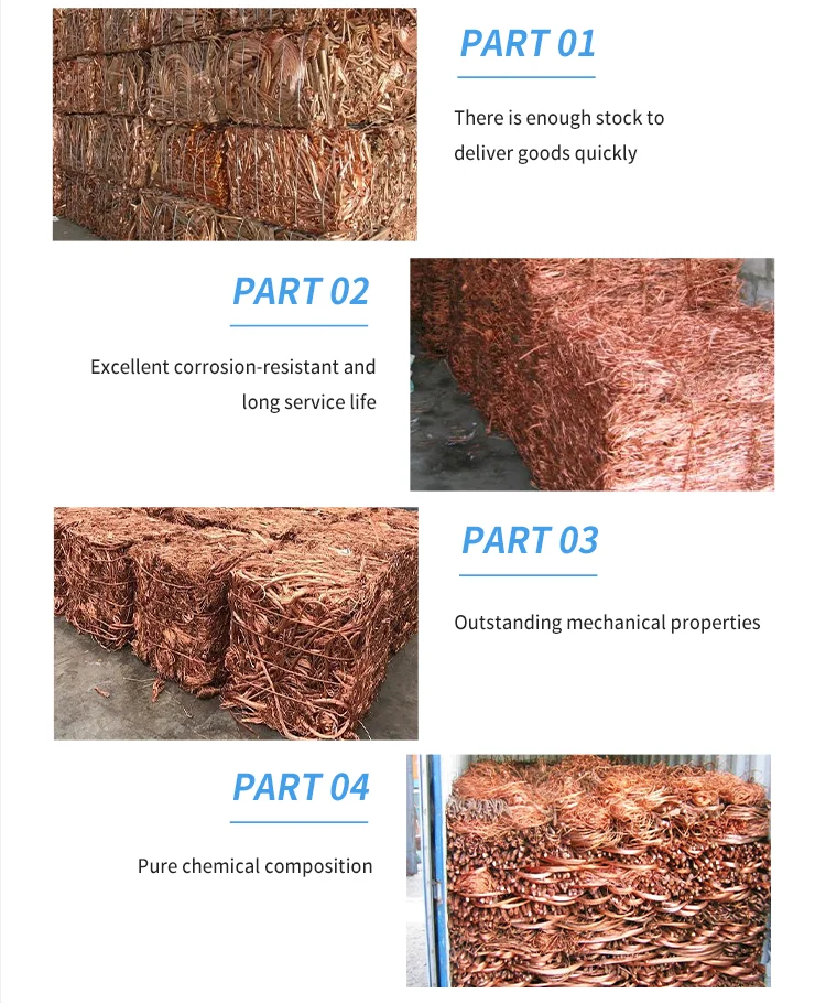 Recycled Cable High Purity Copper Wire Scrap 99.9% Copper Scrap Wire ...
