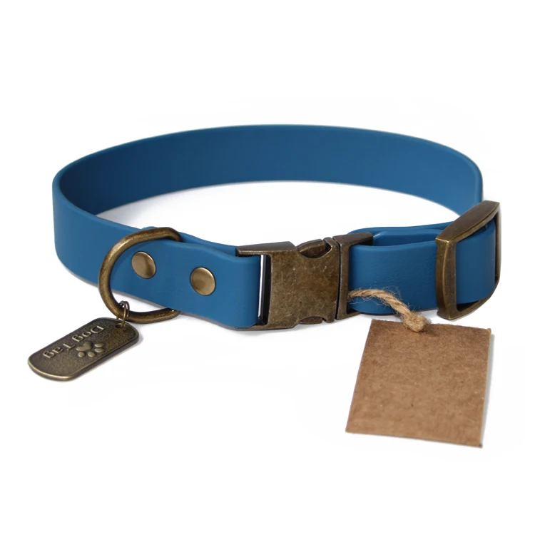 Wholesale Soft New Designer Luxury Waterproof PVC Dog Collar