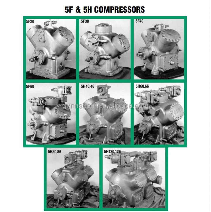 Carrier Compressor Parts - Carlyle Reciprocating Compressor