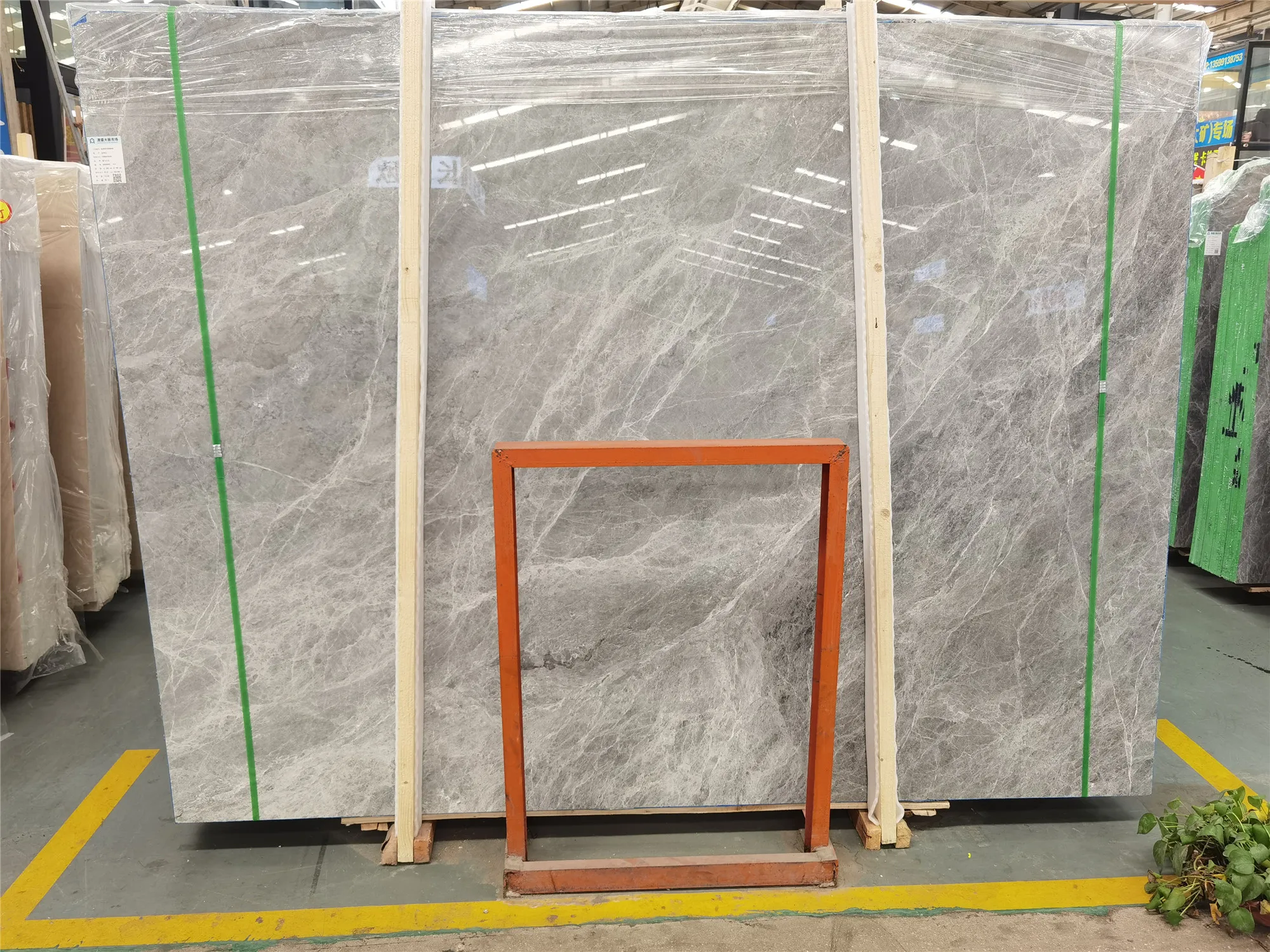 Polished Light Grey Emperador Marble for Indoor Flooring
