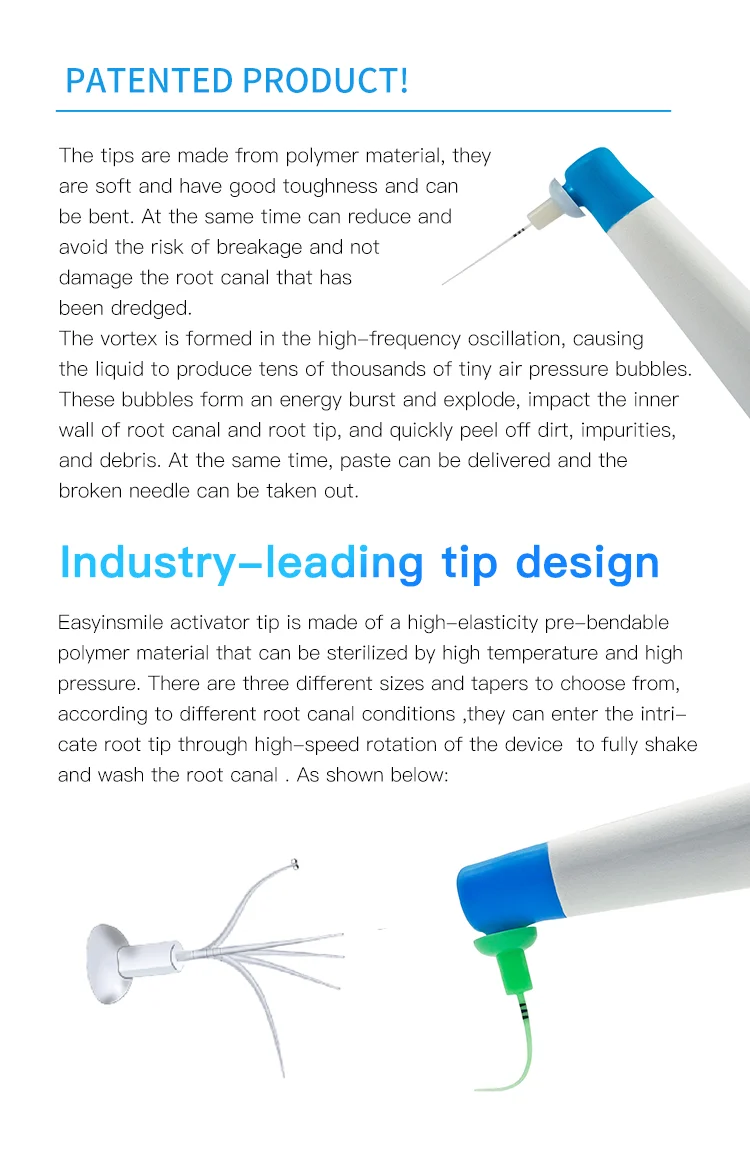 Easyinsmile Endo Activator-basic High Efficient Endodontic Sonic ...