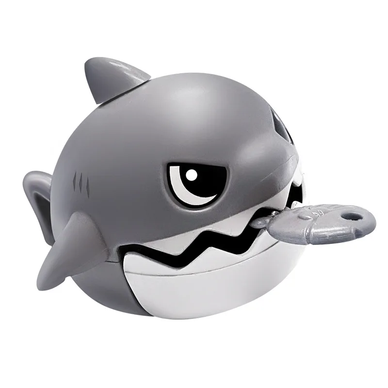 Cartoon Cute Pull String Bite Shark ABS Small Gift Toy