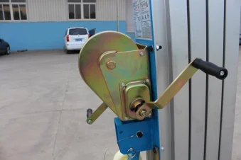 Portable Movable Material Handling Manual Winch Lifter - Buy Material ...