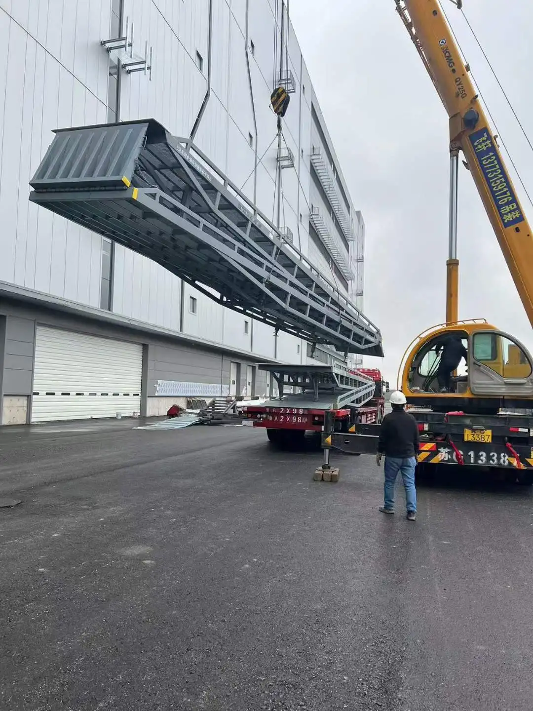 12 Ton Hydraulic Container Loading Unloading Platform Mobile Fixed ...