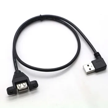 High Transmission 28awg/1p 24awg/2c 0.5meter Panel Mount Usb Extension ...