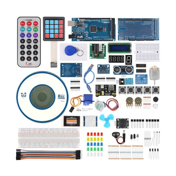Mega Super Starter Kit 2560 Breadboard / Step Motor / Sg90 Servo / 1602 ...