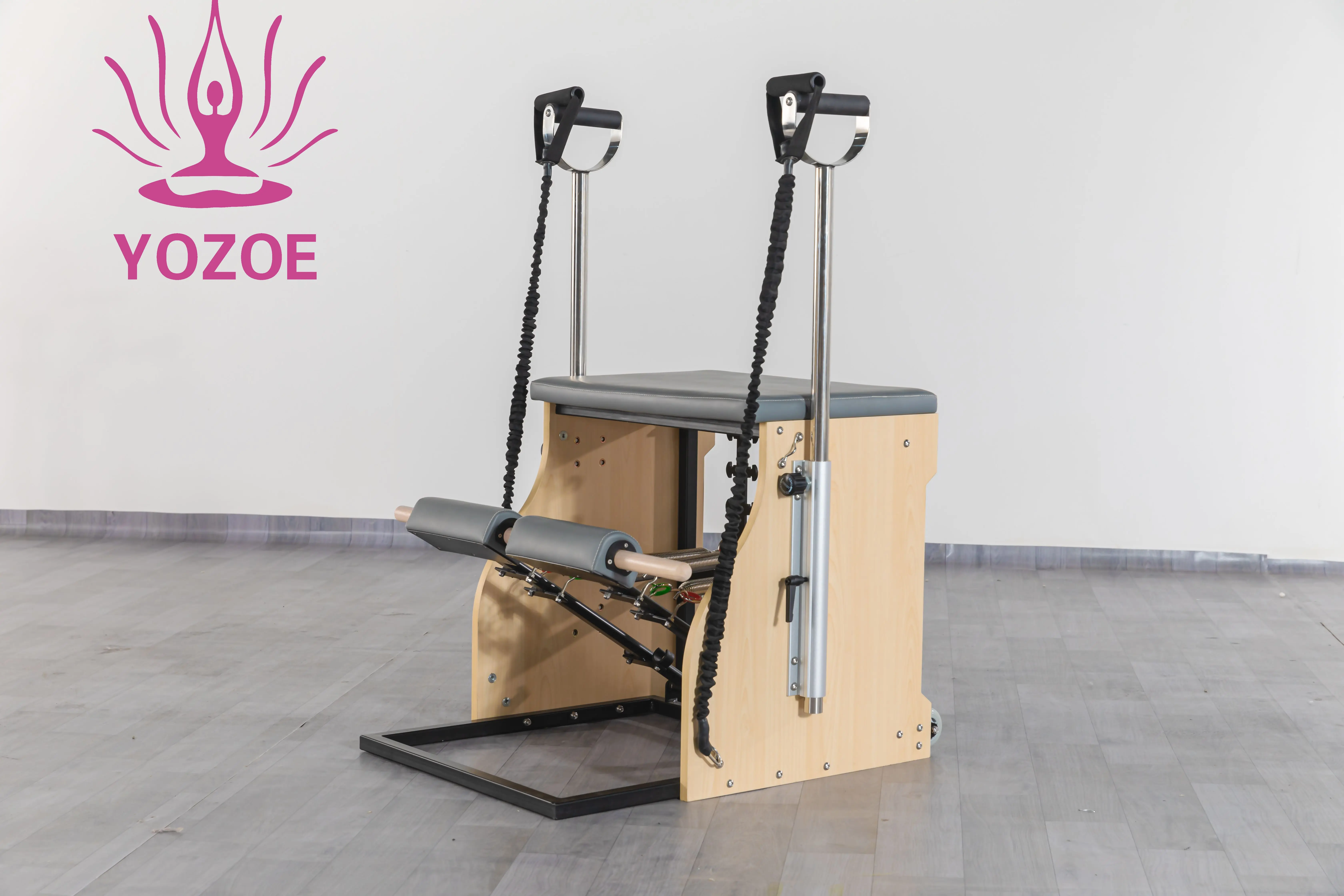 Maple Pilates Chair Stable Pilates Handles Springs Reformer Pilates ...