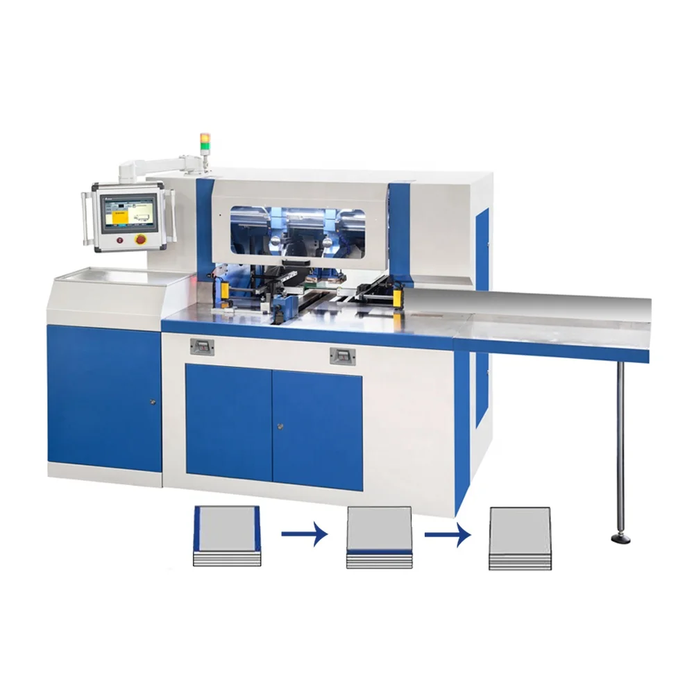 Automatic Notebook/magazine/exercise Book Intelligent Three Knife ...