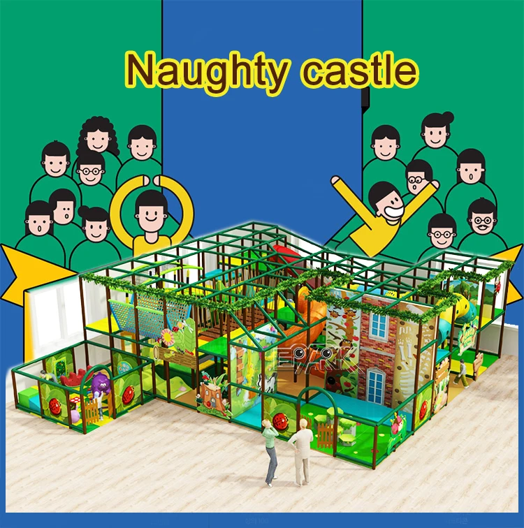 Custom Indoor Playground Equipment - Toddler Mazes & Slides