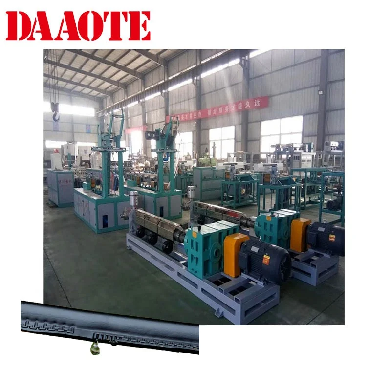 Self-flushing Labyrinth Drip Irrigation Belt Extrusion Making Machine ...