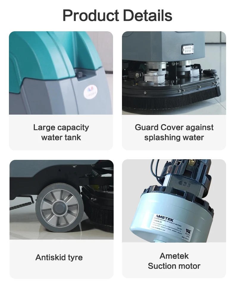 Fetrow Floor Cleaning Machine - Efficient Floor Scrubber
