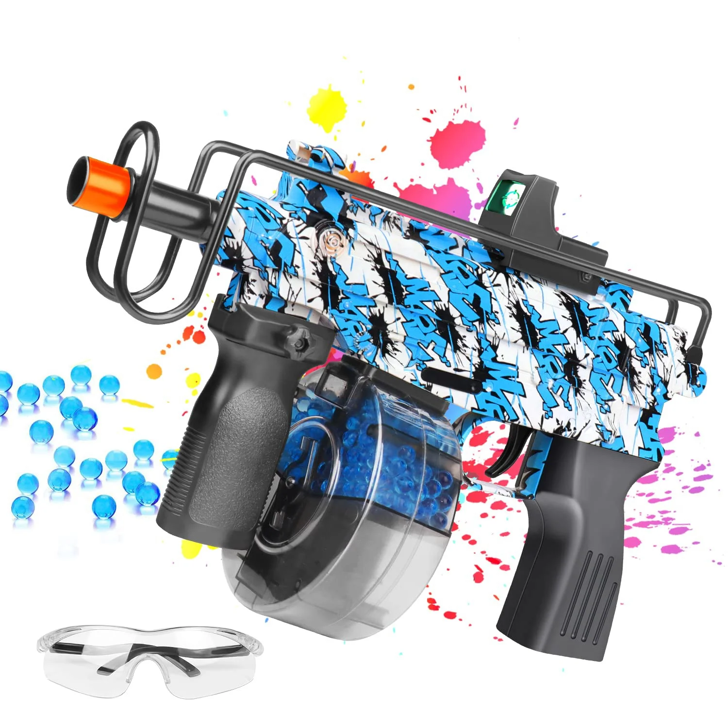 Upper Toy Guns Electric Water Ball Blaster Scorpion Splatter Ball Gun ...