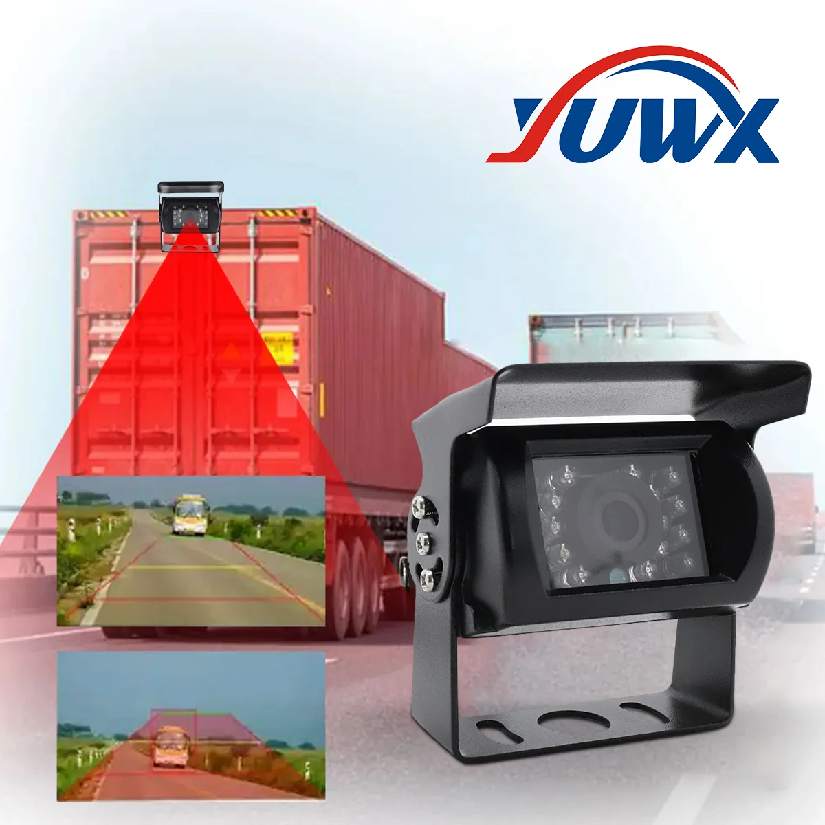 AI Forklift Camera - Pedestrian Detection & Blind Spot