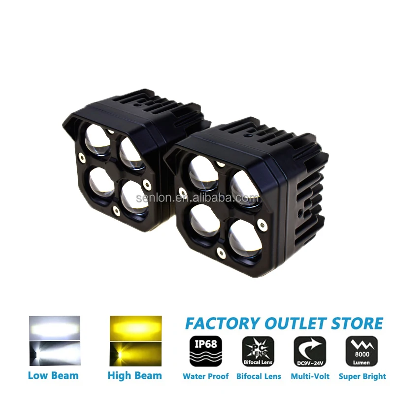 Senlo X1 Plus X7 Headlight - Bright, Reliable Motorcycle Light