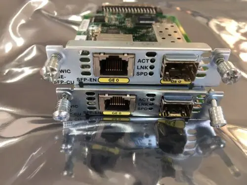 Cisco Network Modules Ehwic-1ge-sfp-cu Ehwic 1 Port Dual Mode Sfp(100m ...