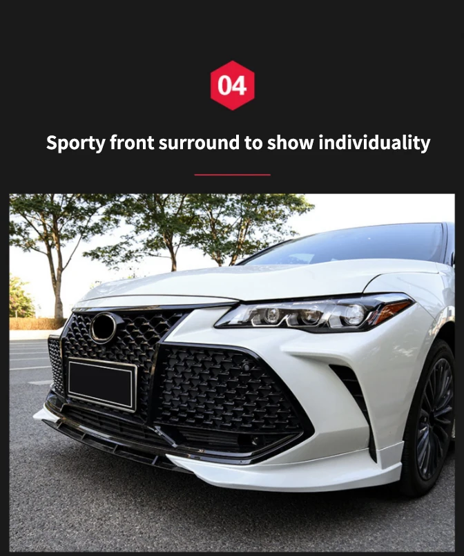 Toyota Avalon 2018-2021 Front Grille Bumper Upgrade Kit