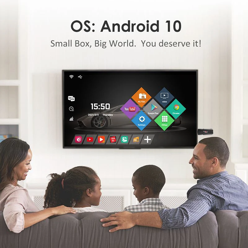 Tripsky Android Tv Stick 4 K Allwinner H313 Android Tv Stickiptv Smart ...