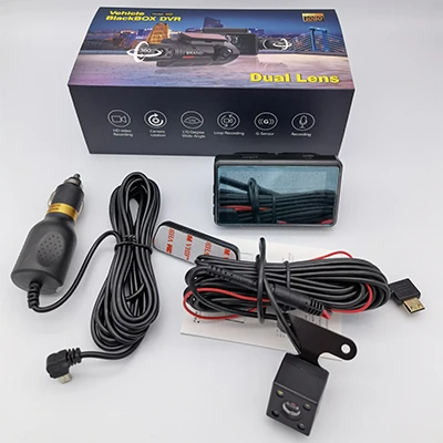 Car Black Box Dvr 128gb Vehicle Dash Camera With Fhd 1080 Dual Lens ...