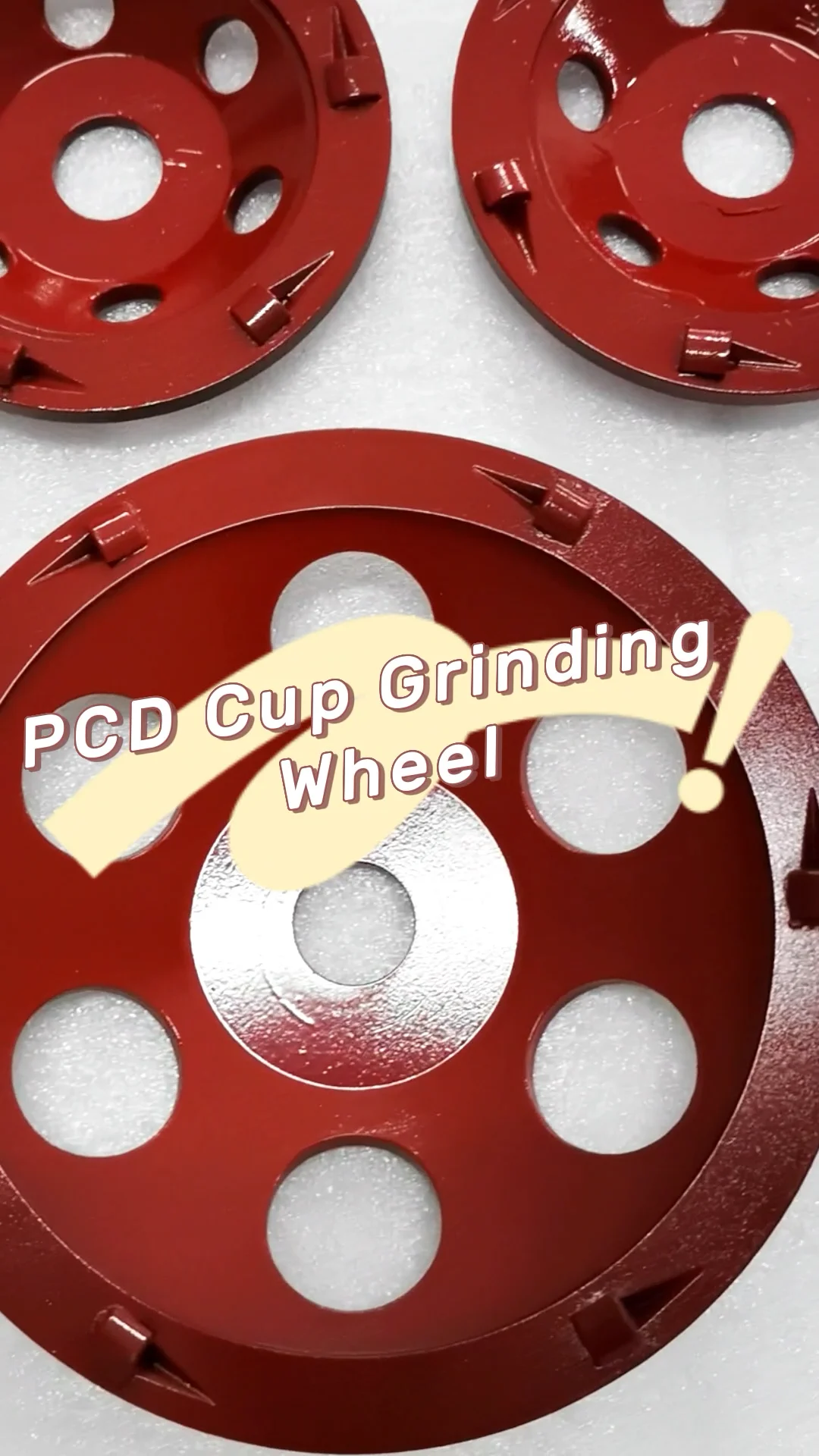 5" Concrete Pcd Diamond Cutting Concrete Abrasive Grinding Disk Putty ...