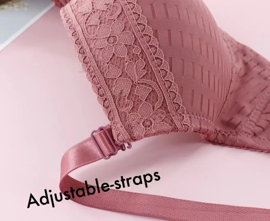 Joliedress Padding Woman Bra Plus Size Bra D Cup - Durable & Comfortable